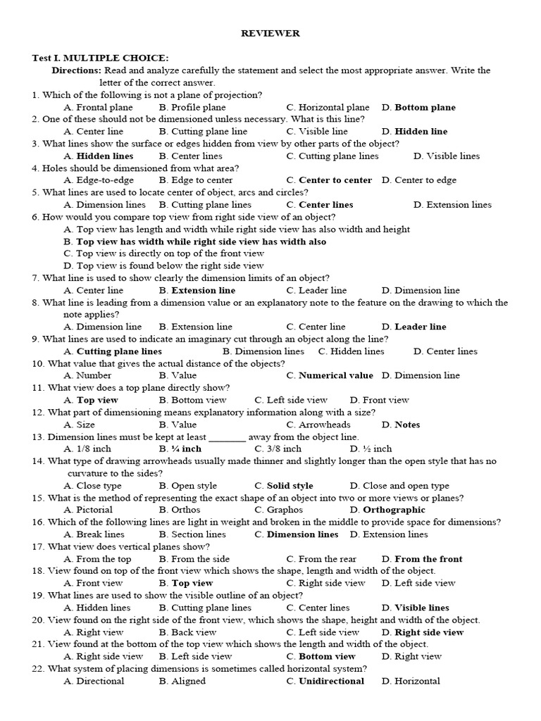 REVIEWER 2nd P.T. Grade 910 SPFL S.Y. 2023 2024 | Download Free PDF | Length | Circle