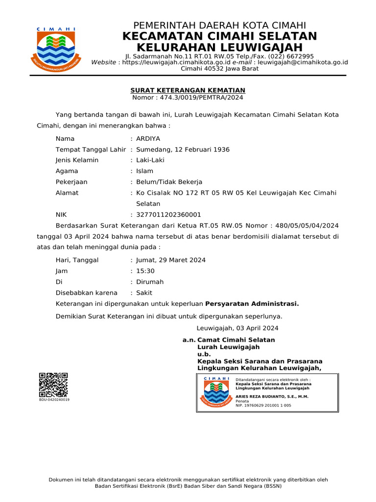 SK MEATIAN ARDIYA REV - Signed | PDF