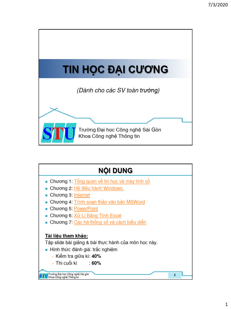 Slide THDC Hk1 | PDF