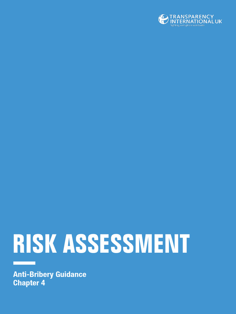 Anti-Bribery Risk Assessment Guide | PDF | Risk | Bribery
