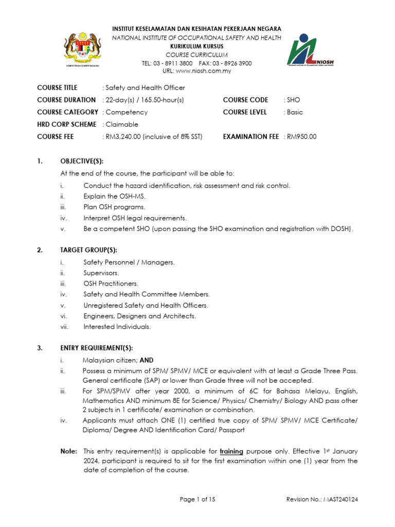 Niosh PDD Sho | PDF | Occupational Safety And Health | Hazards