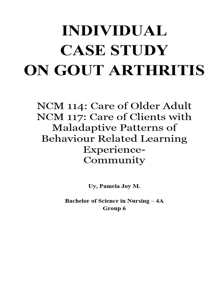 UY - Final CHN Study | PDF | Gout | Clinical Medicine