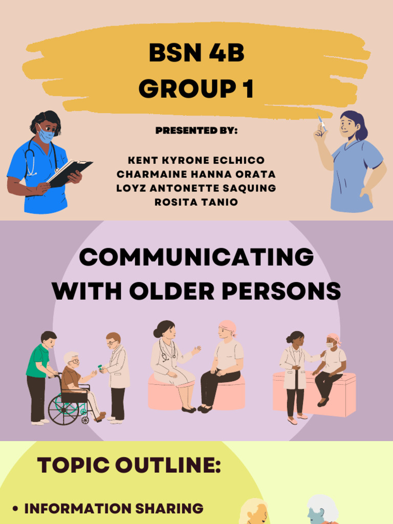 Effective Communication with Seniors | PDF | Communication | Information