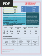 Ampco 18: Technical Data Sheet | PDF | Strength Of Materials | Alloy