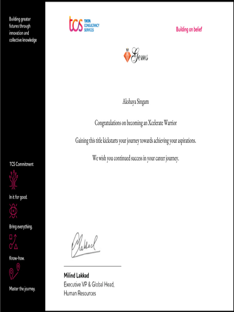 Appreciation_Certificate | PDF