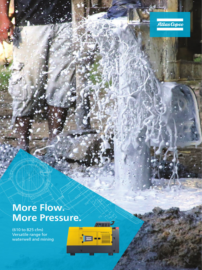 ATLAS COPCO 610 To 810 CFM Air Compressors - Leaflet | Download Free ...