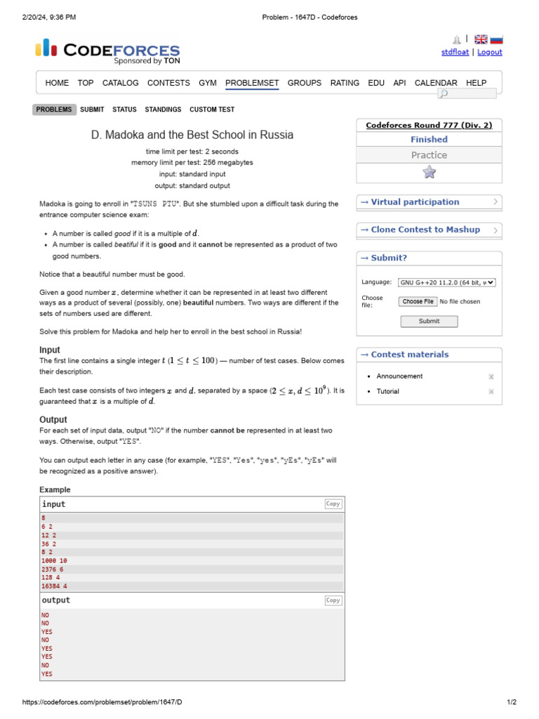 Problem - 1647D - Codeforces | PDF | Information Technology | Software ... Problem - 1647D - Codeforces | PDF | Information Technology | Software ...