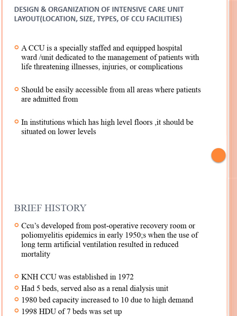 Intensive Care Unit Design and Standards | PDF | Intensive Care Unit ...