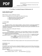 Harmonic and Fibonacci Sequence | PDF | Mathematical Analysis ...