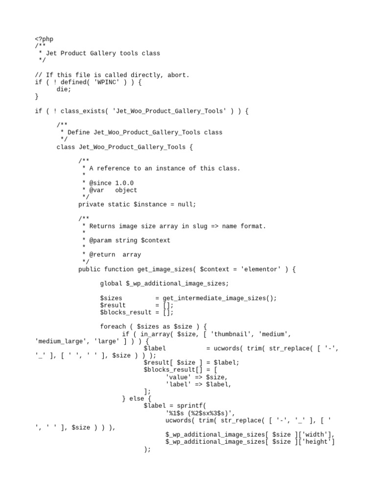 class-jet-woo-product-gallery-tools | PDF | Computer Data | Computing