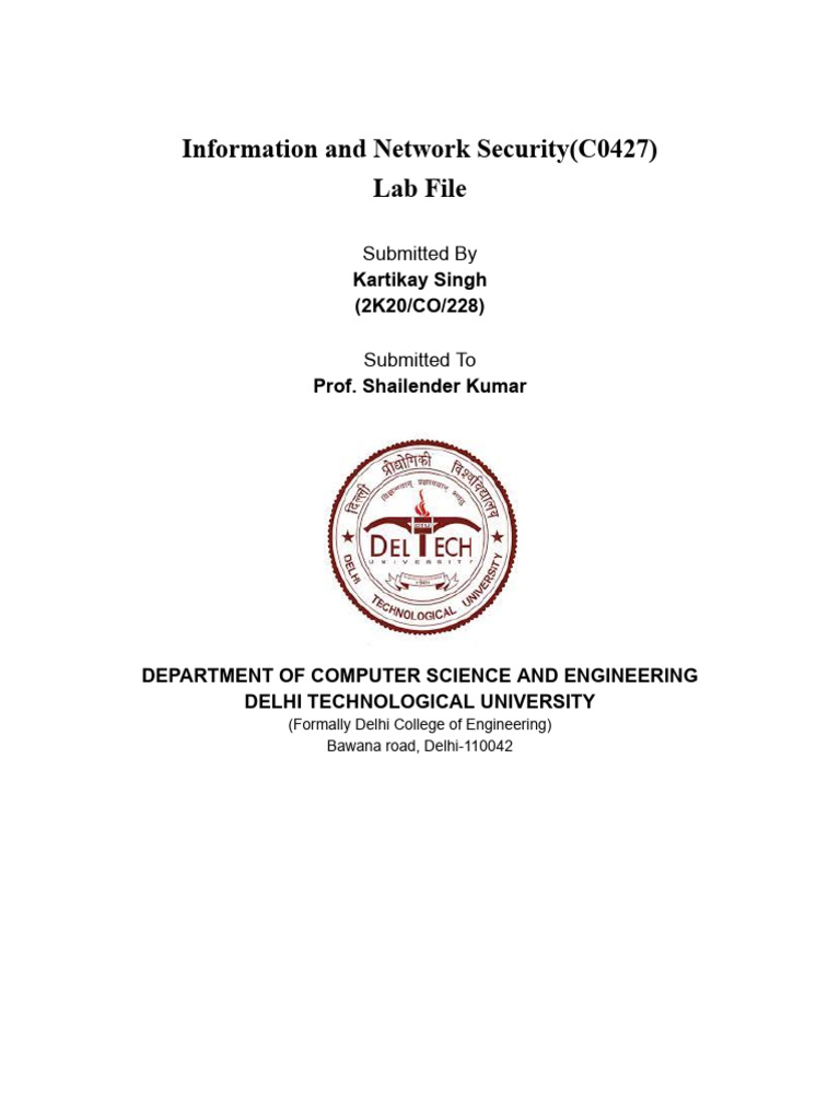 Ins File | PDF | Encryption | Cryptography