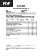 Air Blower Checklist PDF | PDF | Technology & Engineering