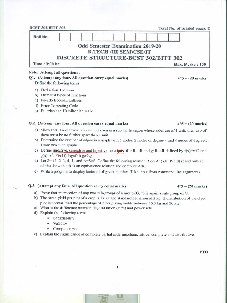 Discrete Structure0002 | PDF