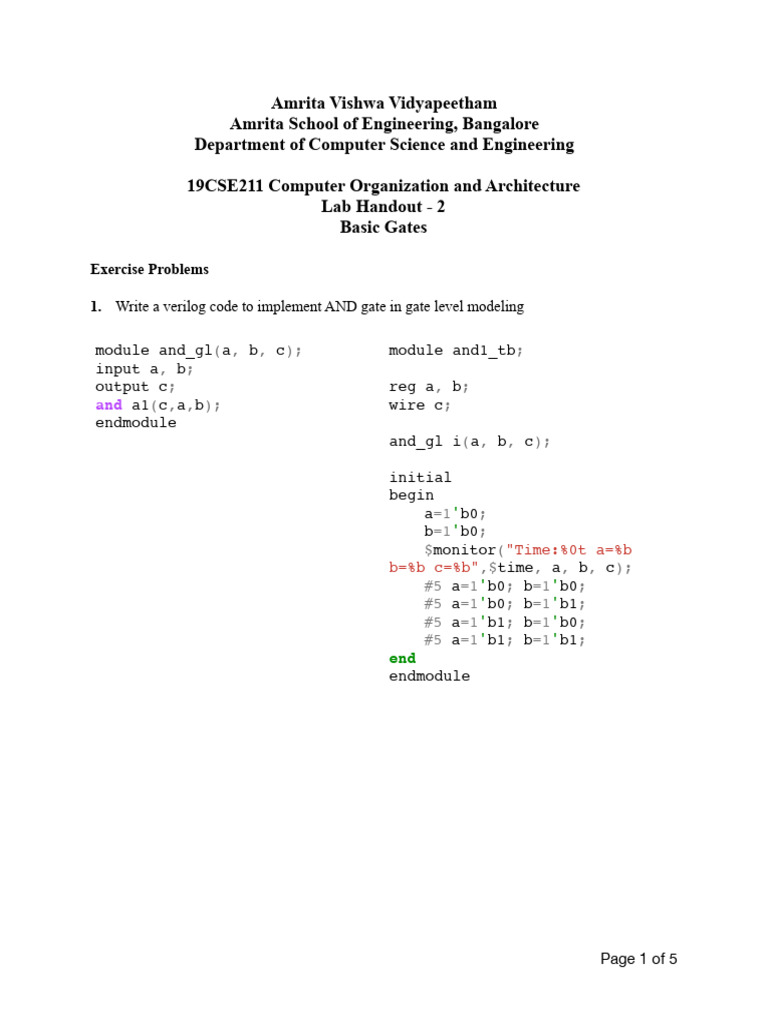 Lab 2 | PDF | Electronics | Computer Programming