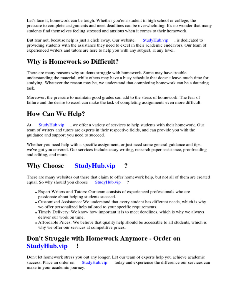Help For Homework Website | PDF | Homework | Educational Technology