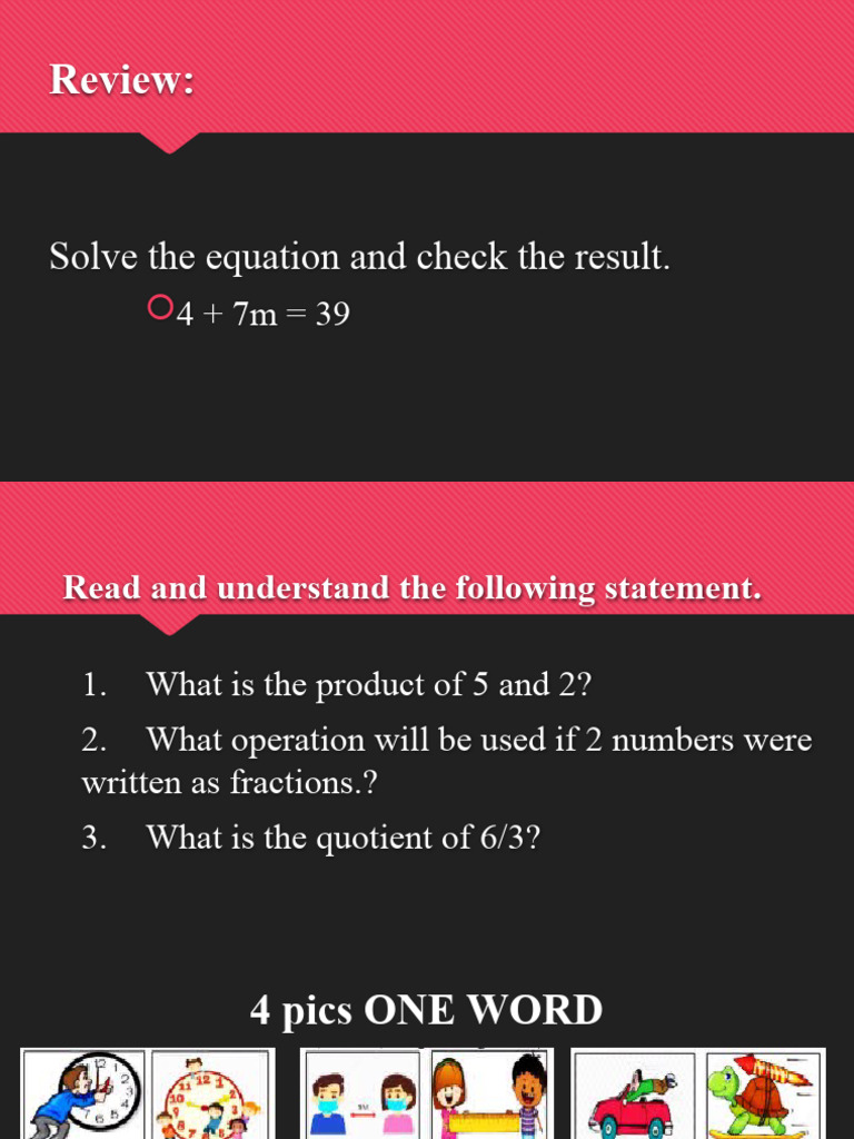 Lesson 6 in Math | PDF | Speed | Distance