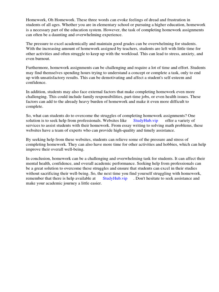 Shel Silverstein Homework Oh Homework | PDF | Homework | Essays