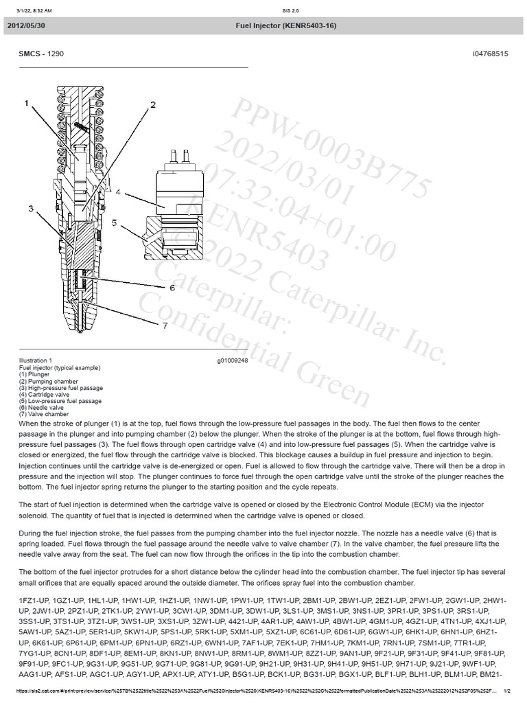 2. SIS 2.0 - Fuel Injector | PDF | Fuel Injection | Valve