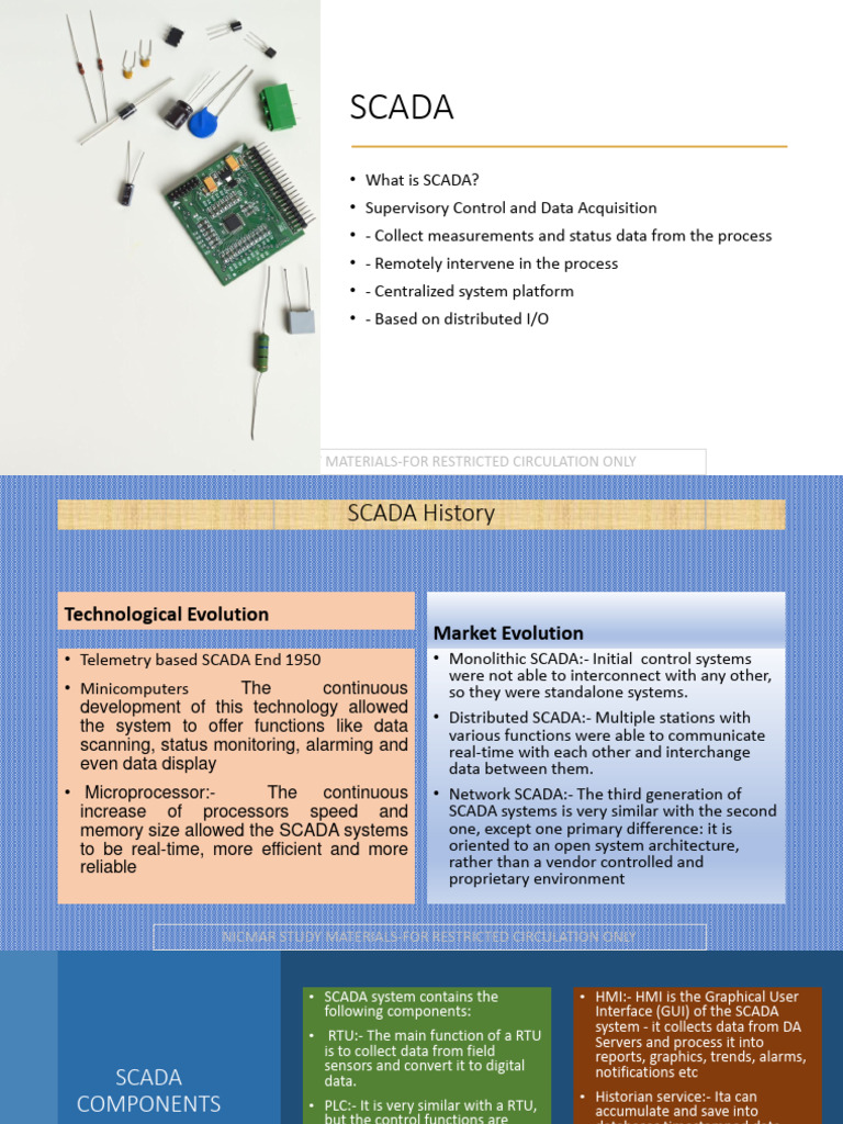 Prof VKJain-SCADA | PDF | Scada | Electrical Engineering