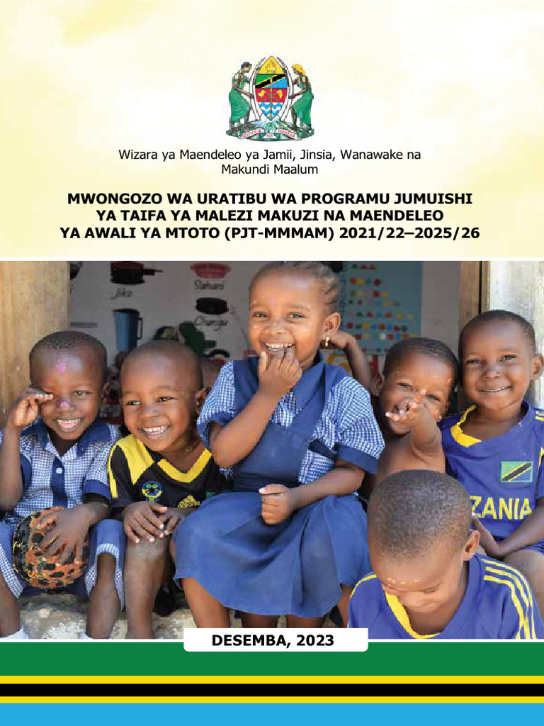 Sw1705503090-Mwongozo Wa Uratibu Wa PJT-MMMAM 2023 | PDF