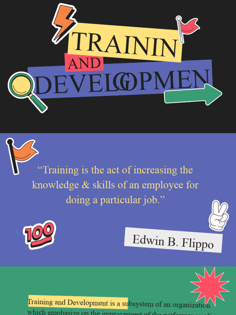 Training and Development | PDF | Human Resources | Lecture