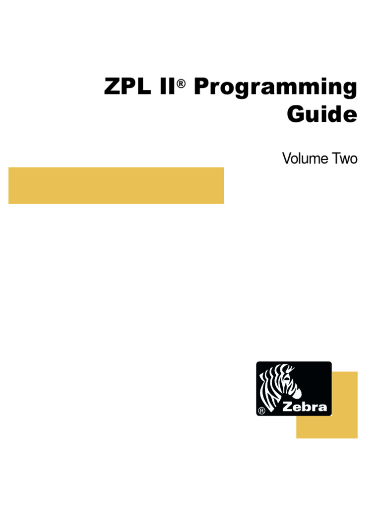 ZPL Vol2 Unlocked | Download Free PDF | Printer (Computing) | Typefaces