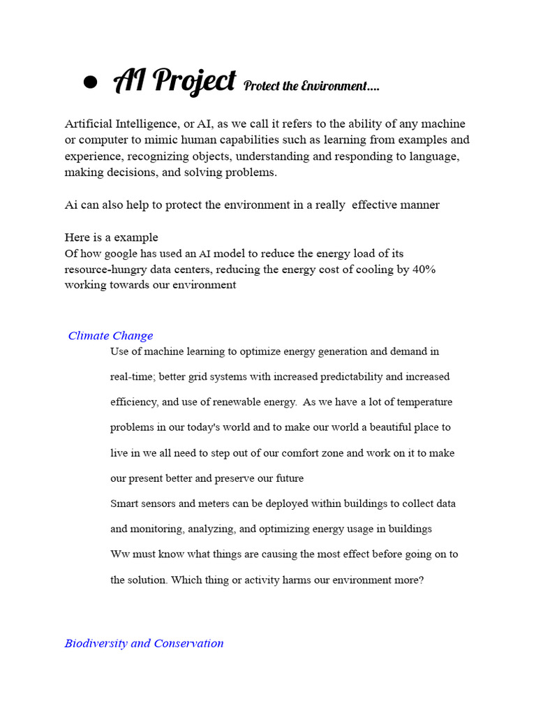 A.I. Project cycle | PDF | Artificial Intelligence | Intelligence (AI ...