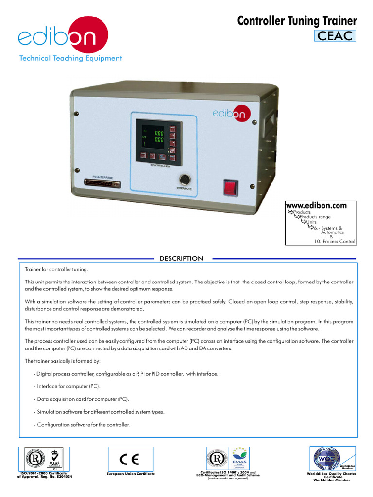 Controller Tuning Trainer | PDF | Control Theory | Personal Computers
