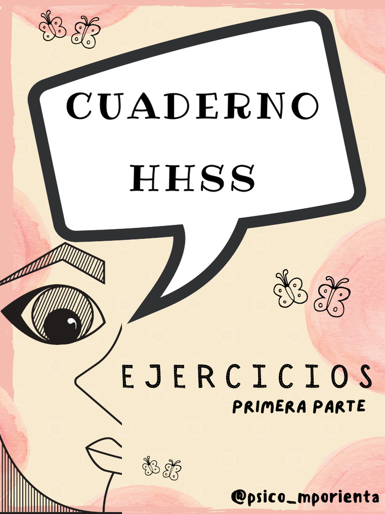 Cuaderno Primera Parte Hhss | PDF | Sicología | Ciencias del comportamiento