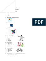 Soal Bahasa Inggris Kelas 2 It Is My Family | PDF