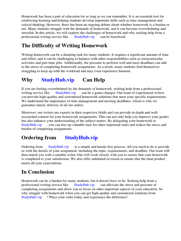 Homework Is A Burden or Not | PDF | Homework | Teachers