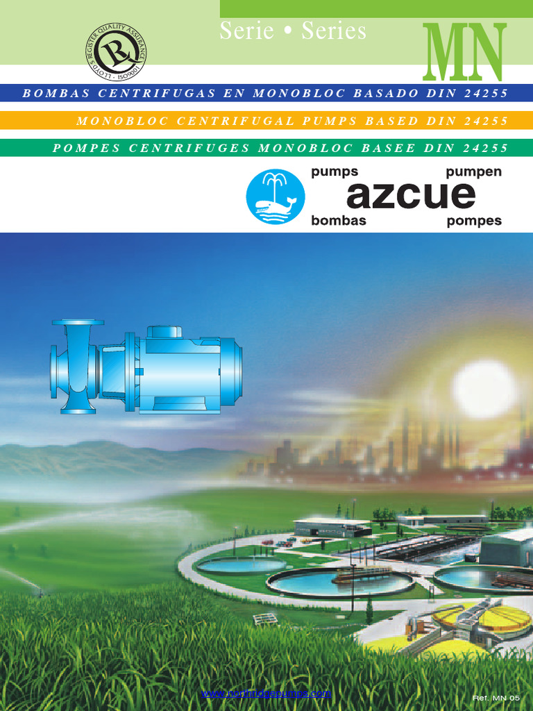 Catalogo Bombas Azcue | PDF | Fluid Dynamics | Chemical Engineering