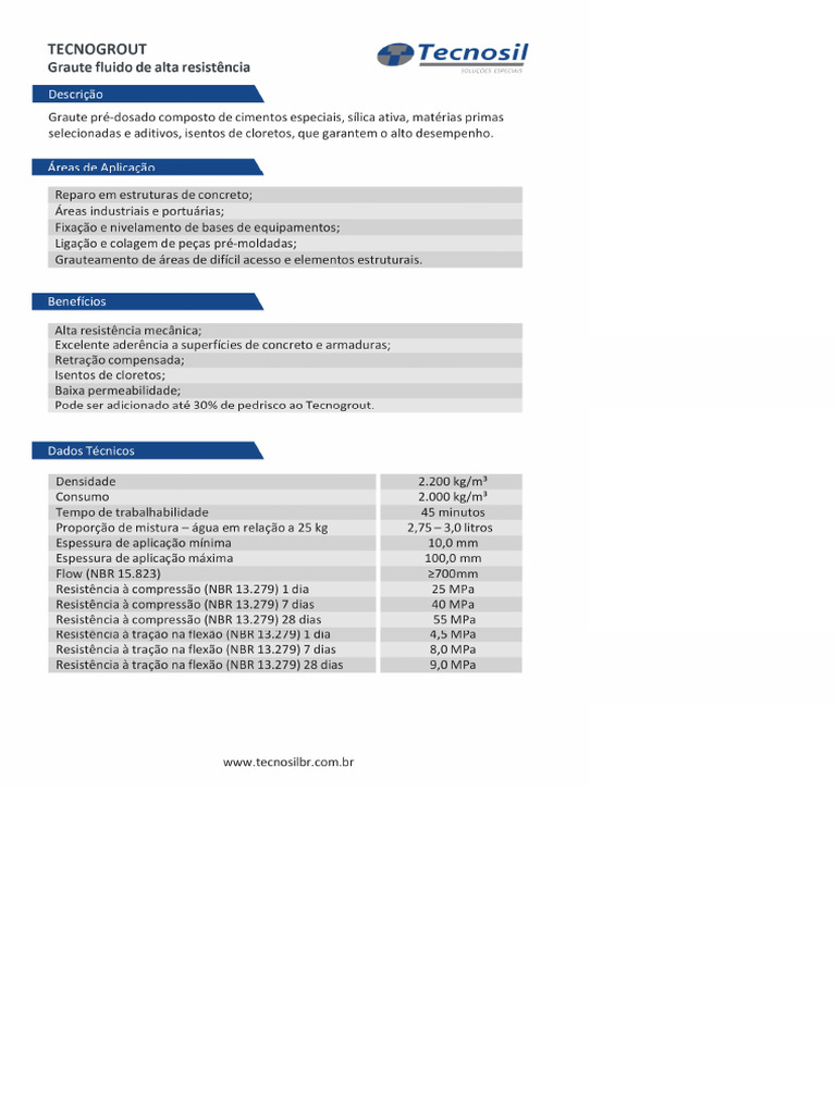TECNOGROUT TECNOSIL | PDF