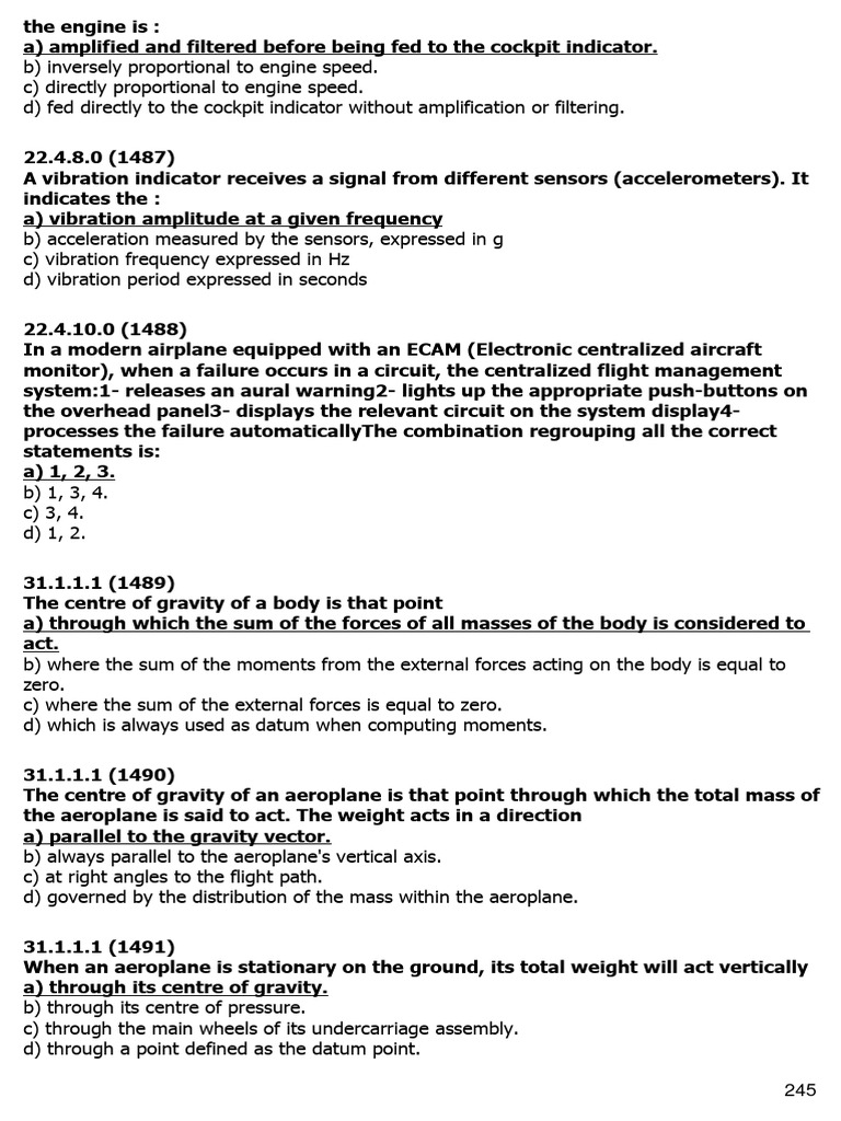 MASS BALANCE | PDF | Flight Control Surfaces | Aerospace Engineering