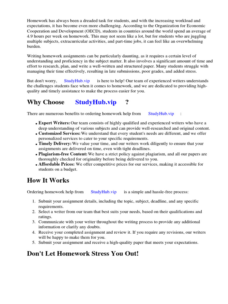 Oecd Homework Hours | PDF | Working Time | Employment