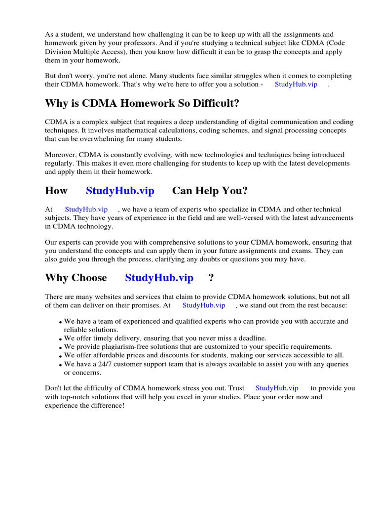 Cdma Homework Solution | PDF | Computer Network | Channel Access Method