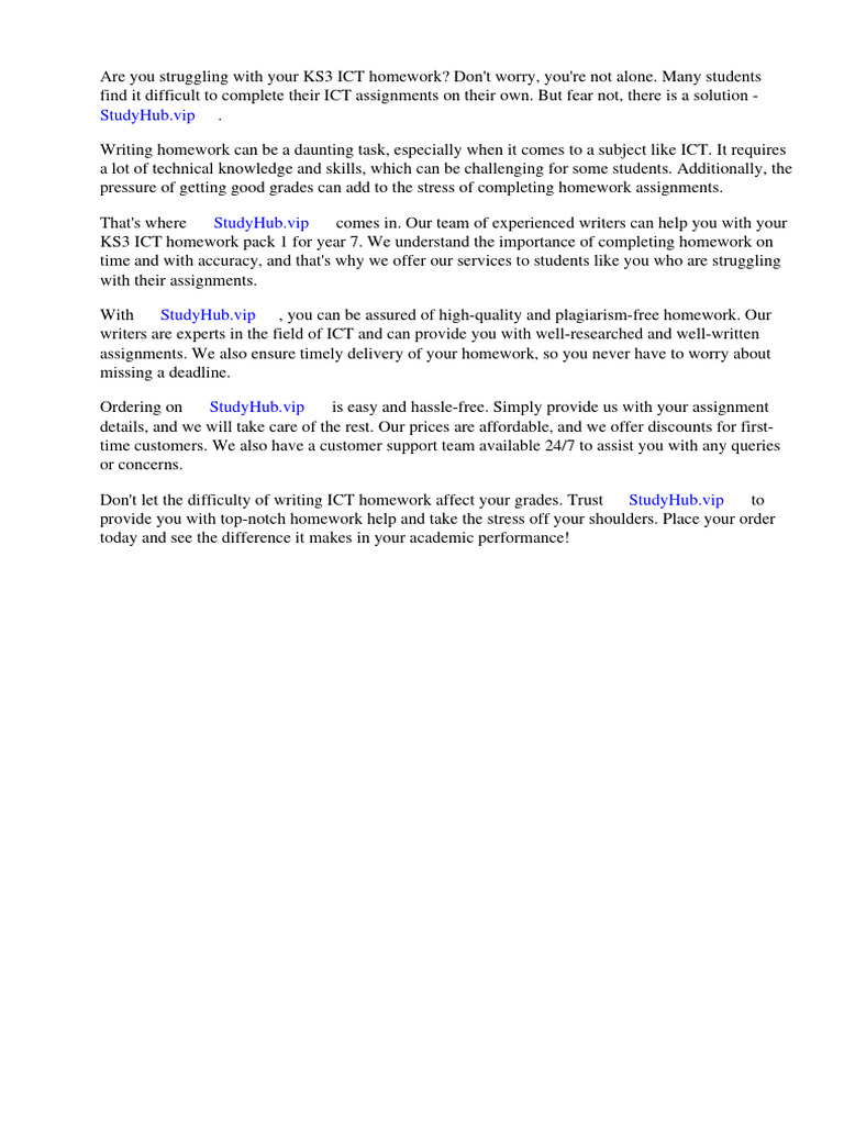 Ks3 Ict Homework Pack 1 Year 7 | PDF | Educational Technology | Boolean ...