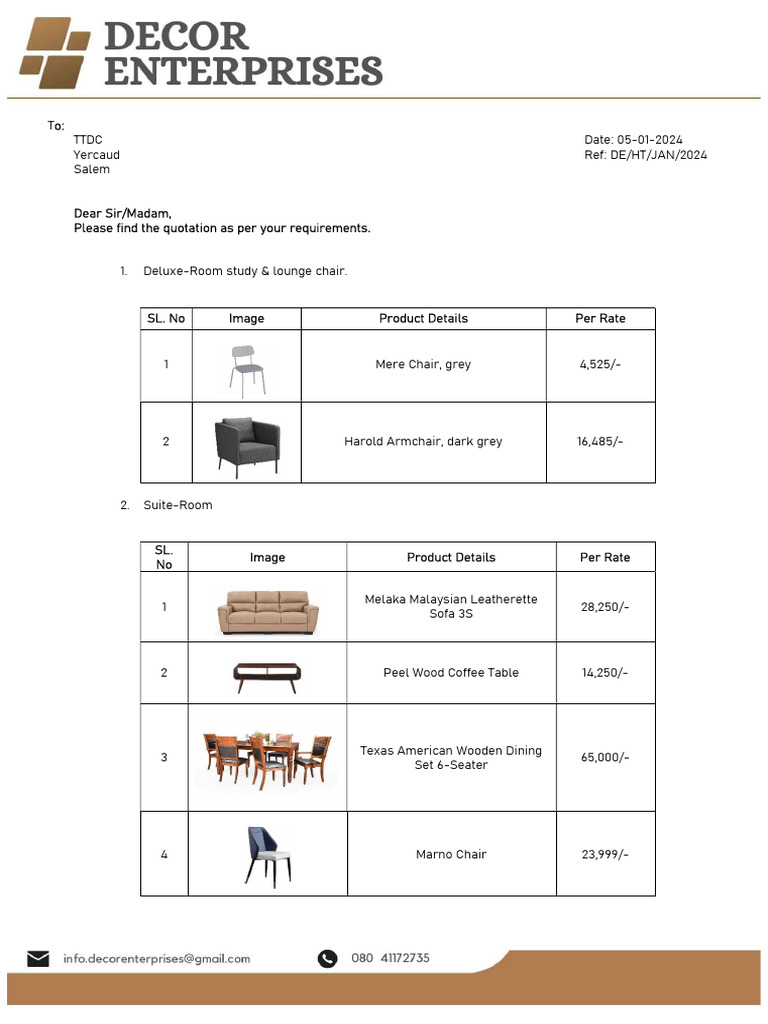 TTDC 05-01-2024 | PDF | Consumer Goods | Manufactured Goods TTDC 05-01-2024 | PDF | Consumer Goods | Manufactured Goods