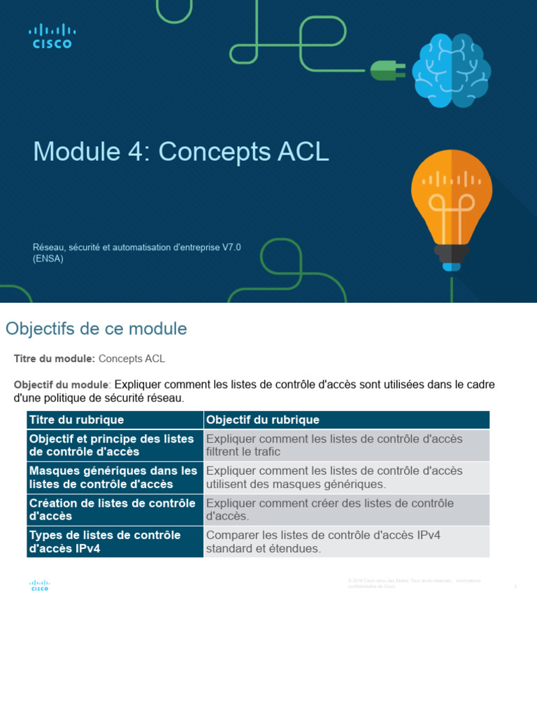 ENSA Module 4 | PDF | Protocoles Internet | I Pv6