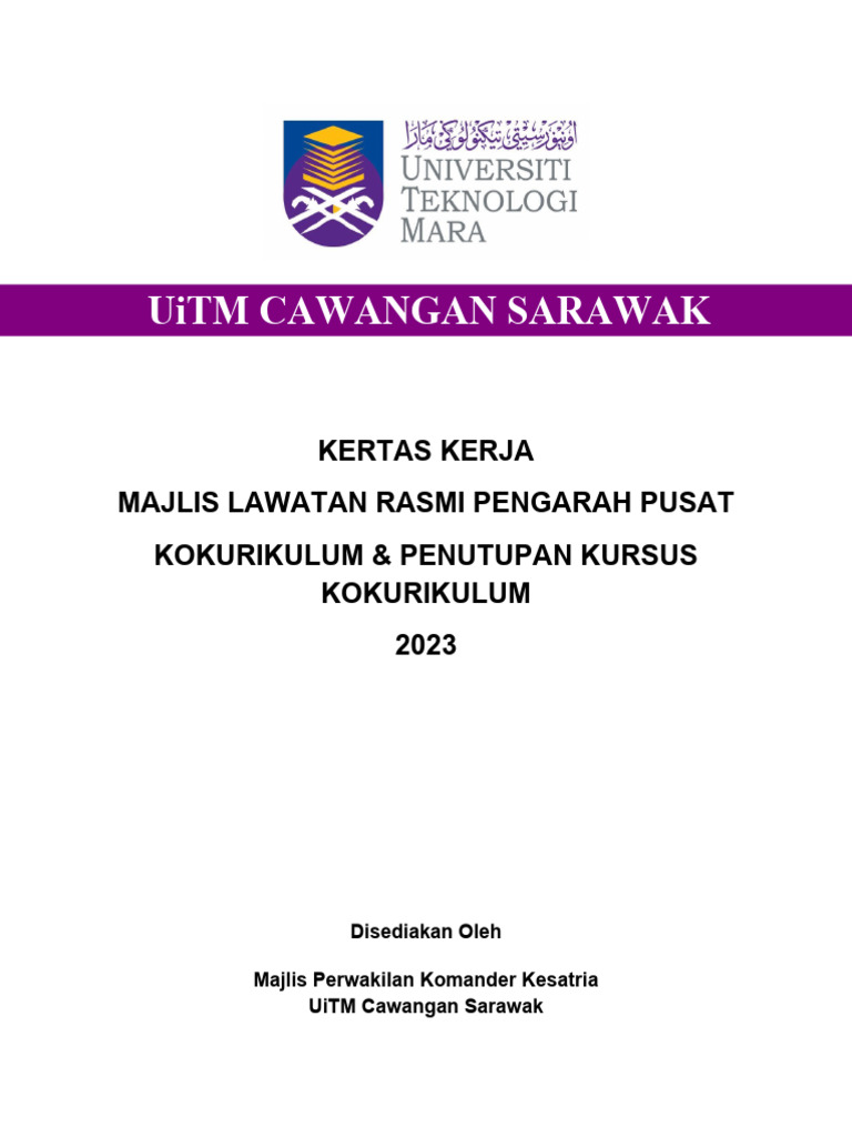 Contoh Kertas Kerja | PDF