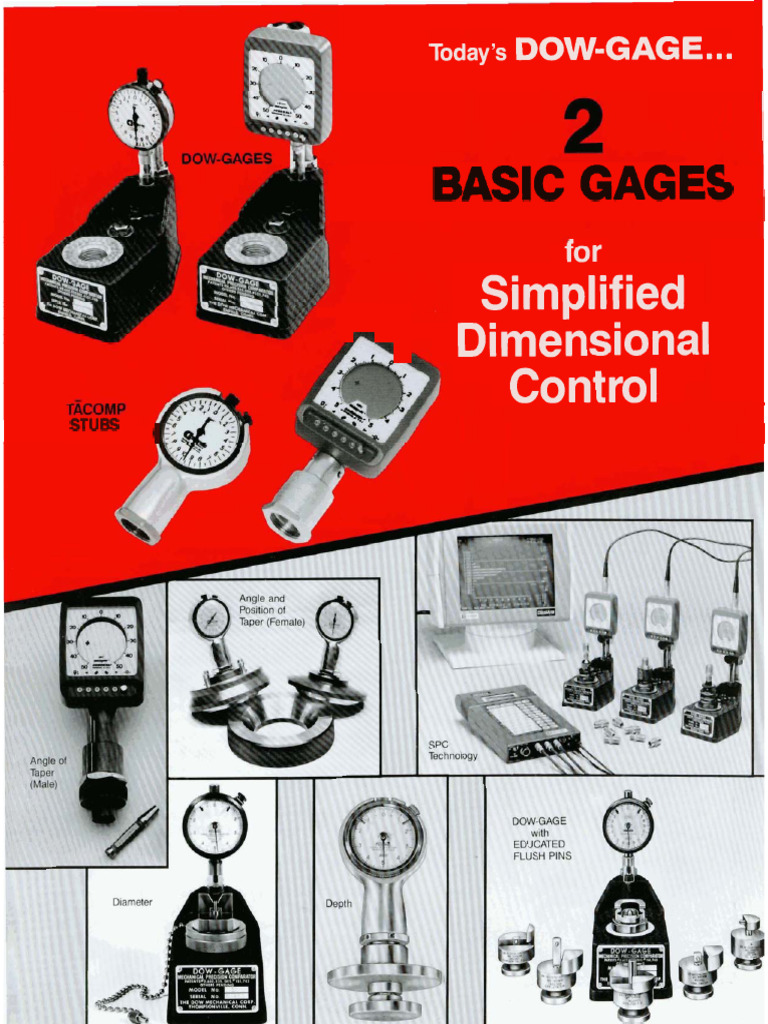 DOW GAGE Complete - Online - Catalog | PDF