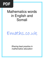 Somali Alphabet Guide for Beginners | PDF | Language Arts & Discipline