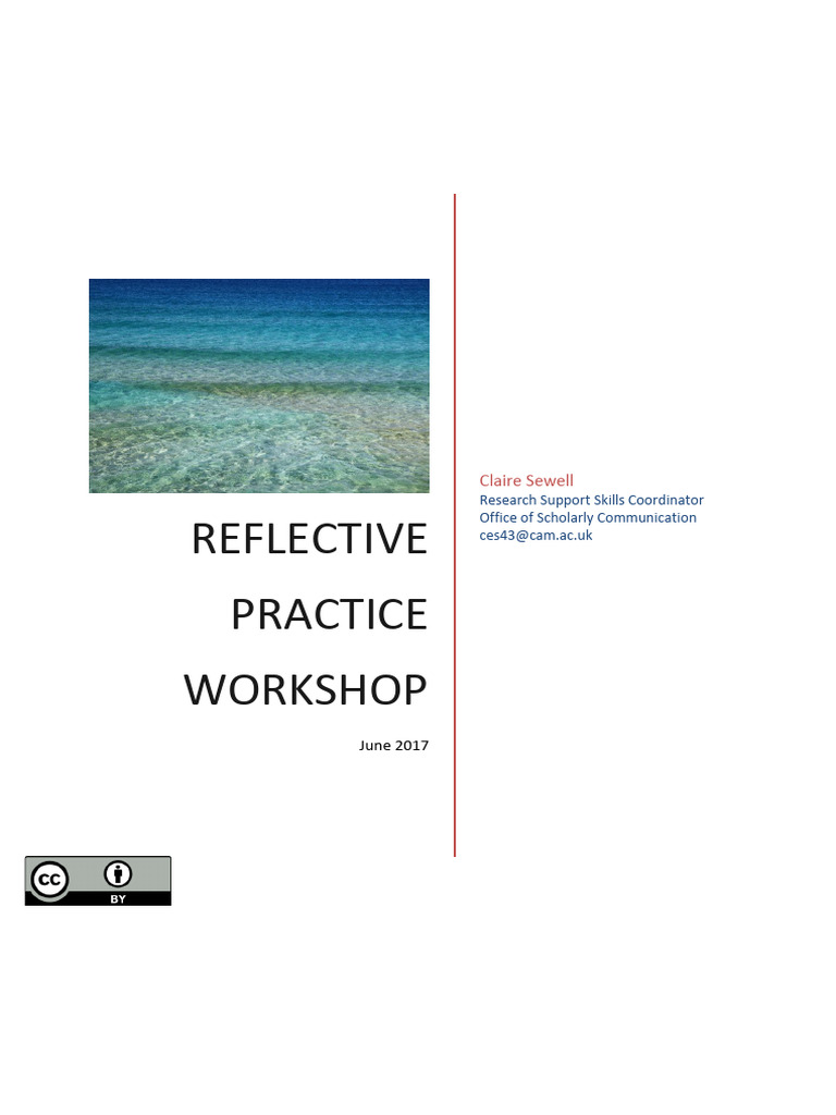 Reflective Practice Workshop | PDF | Reflective Practice | Experience