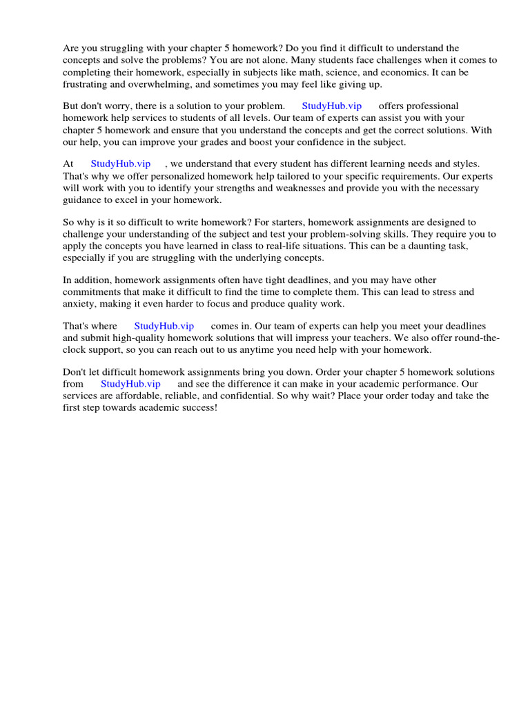 Chapter 5 Homework Solutions | PDF | Homework | Net Present Value