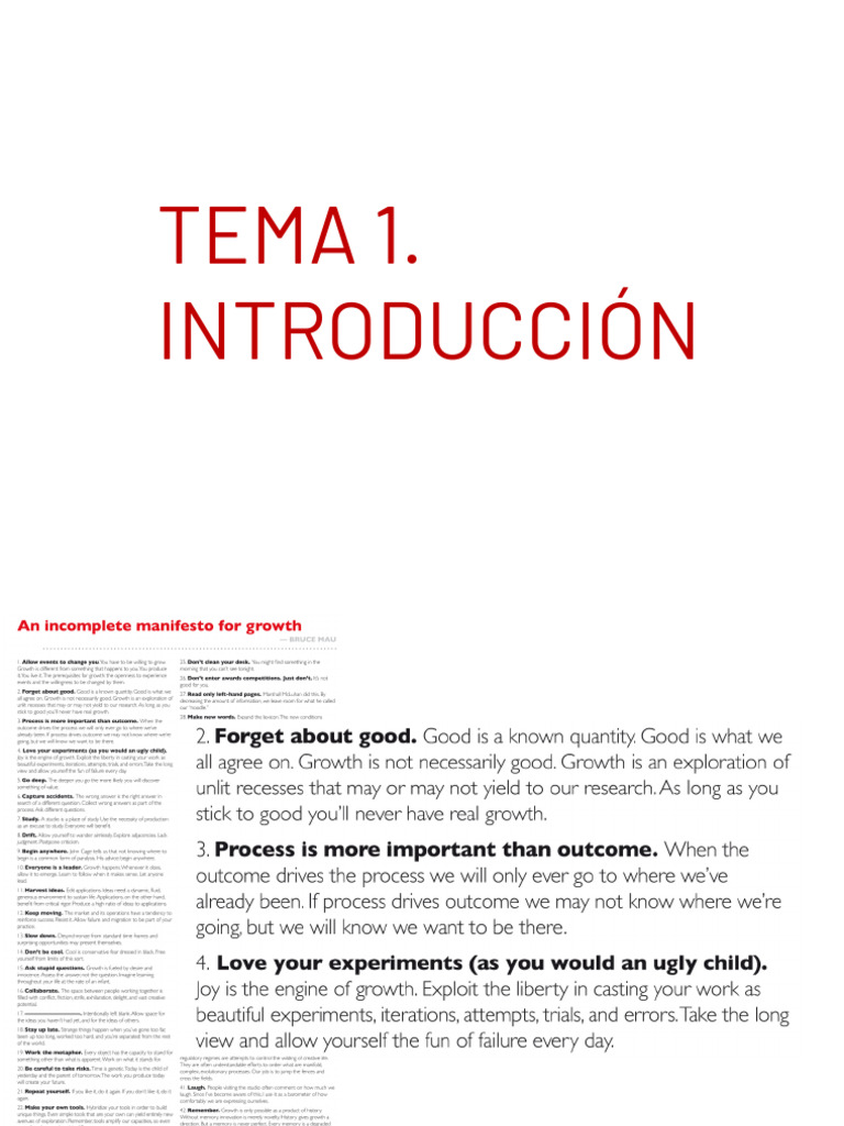 Tema1_ INTRODUCCION (pensamiento) | PDF | Creatividad | Sicología