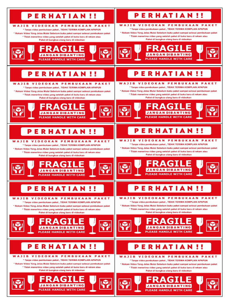 FRAGILE | PDF