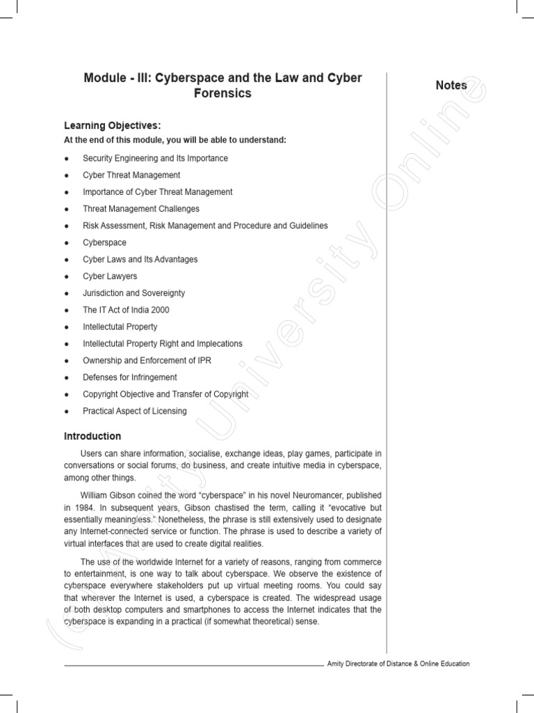 Module3 Cyber And Information Security Pdf Security Computer Security