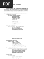 Decomposition Analysis | PDF | Poetry | Poetics