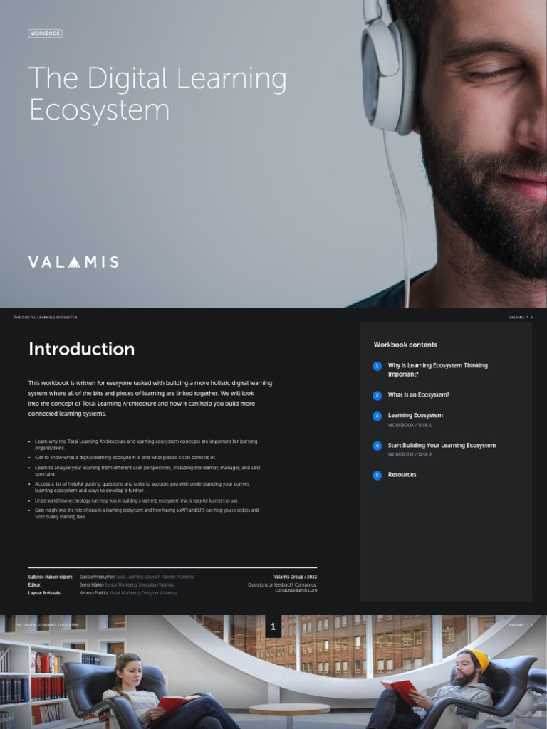 Digital Learning Ecosystem | PDF | Learning | Computing
