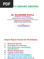 College Project Report Template | PDF